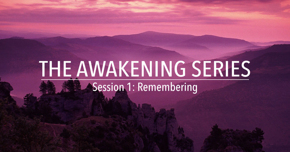 The Awakening Series – Session 1 | Profound Well-Being with Joshua ...
